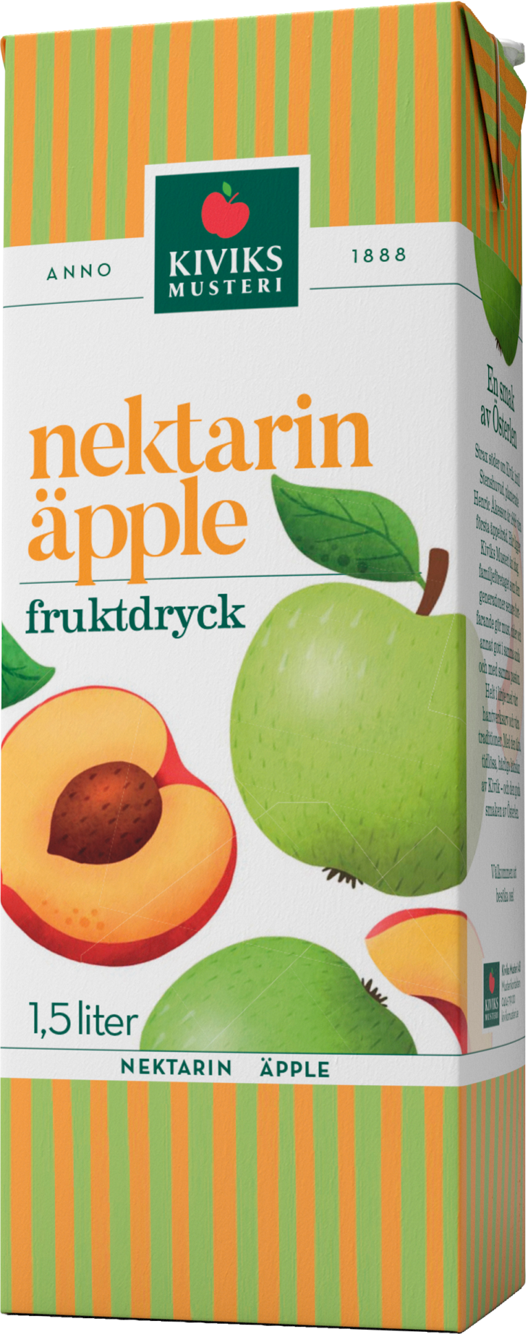 Nektarin/äpple, fruktdryck - Kiviks Musteri