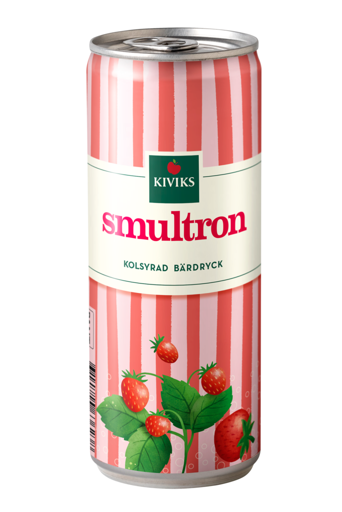 Smultron Bärdryck kolsyrad | Kiviks Musteri